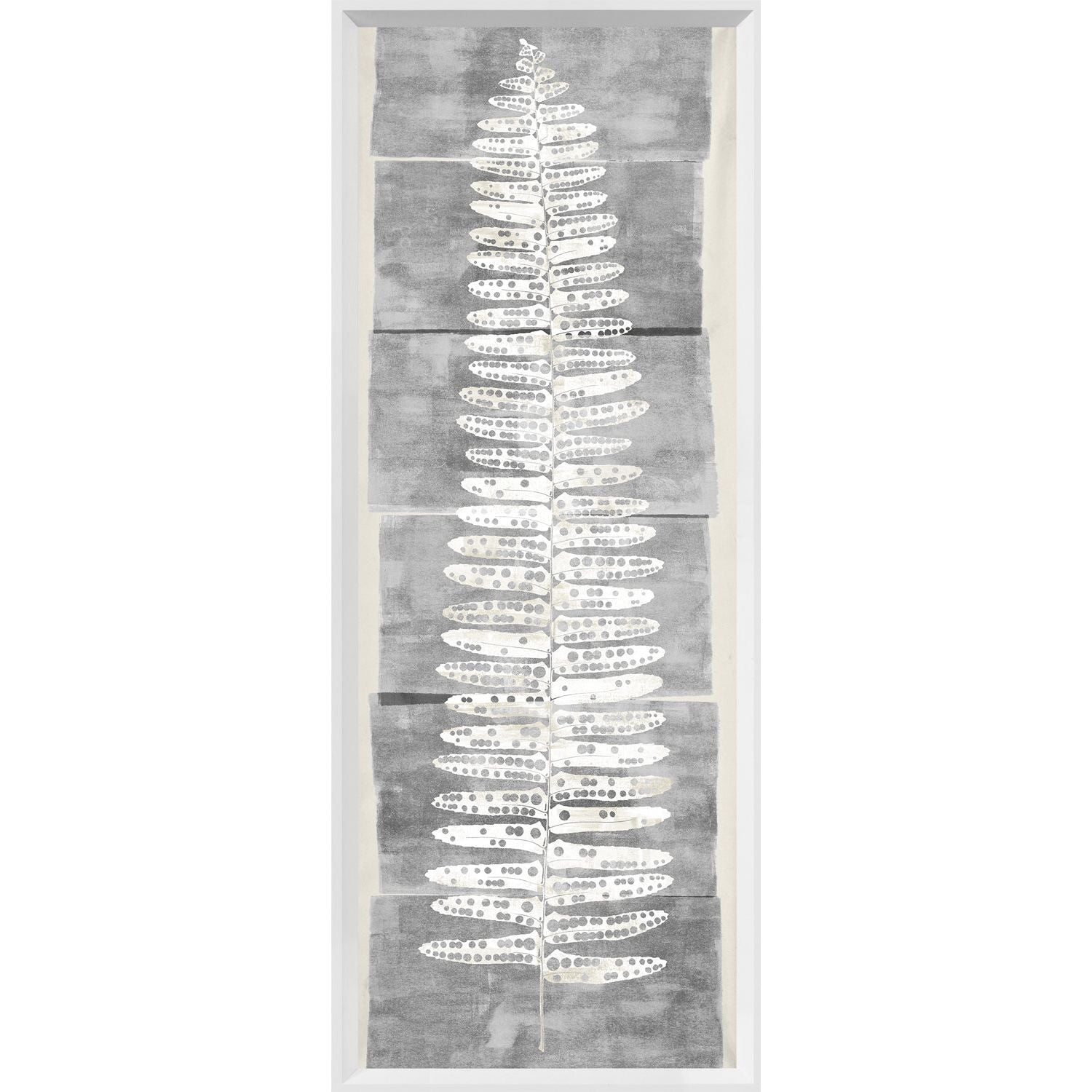 Tall Frond I - Grey and Cream - Large – MYHome Furniture