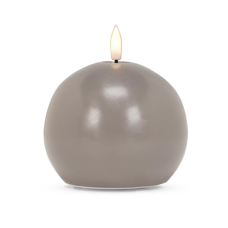Luxlite 4" Ball Candle - Moon – MYHome Furniture