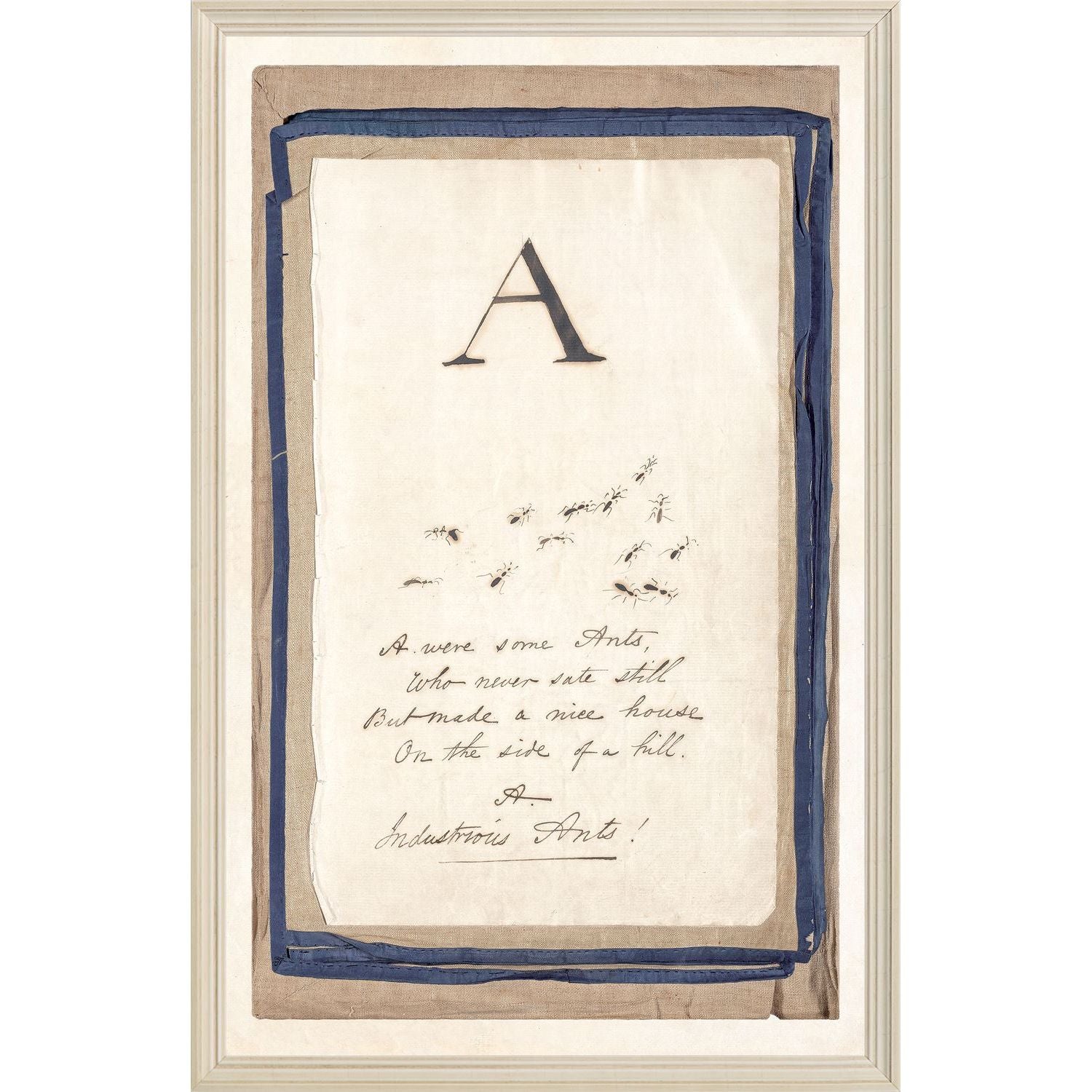 Edwards Alphabet - A, C. 1857 – MYHome Furniture